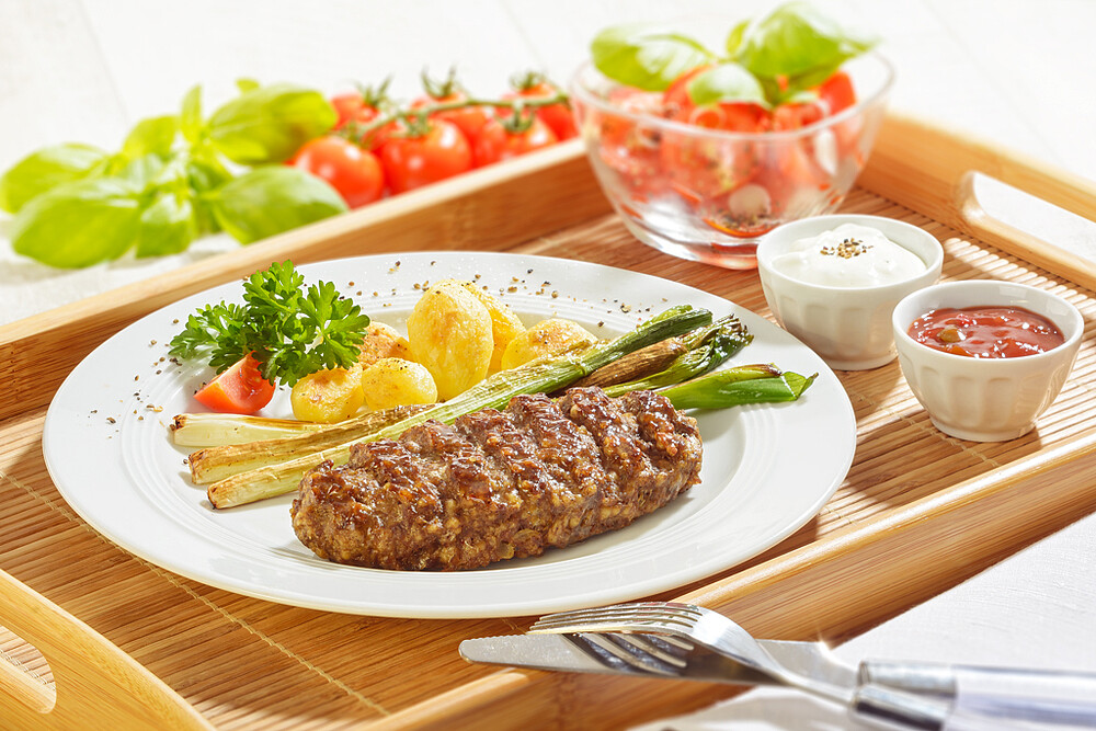 Rinderhacksteak Hacienda - H. Ludewig GmbH - Lebensmittelgroßhandel